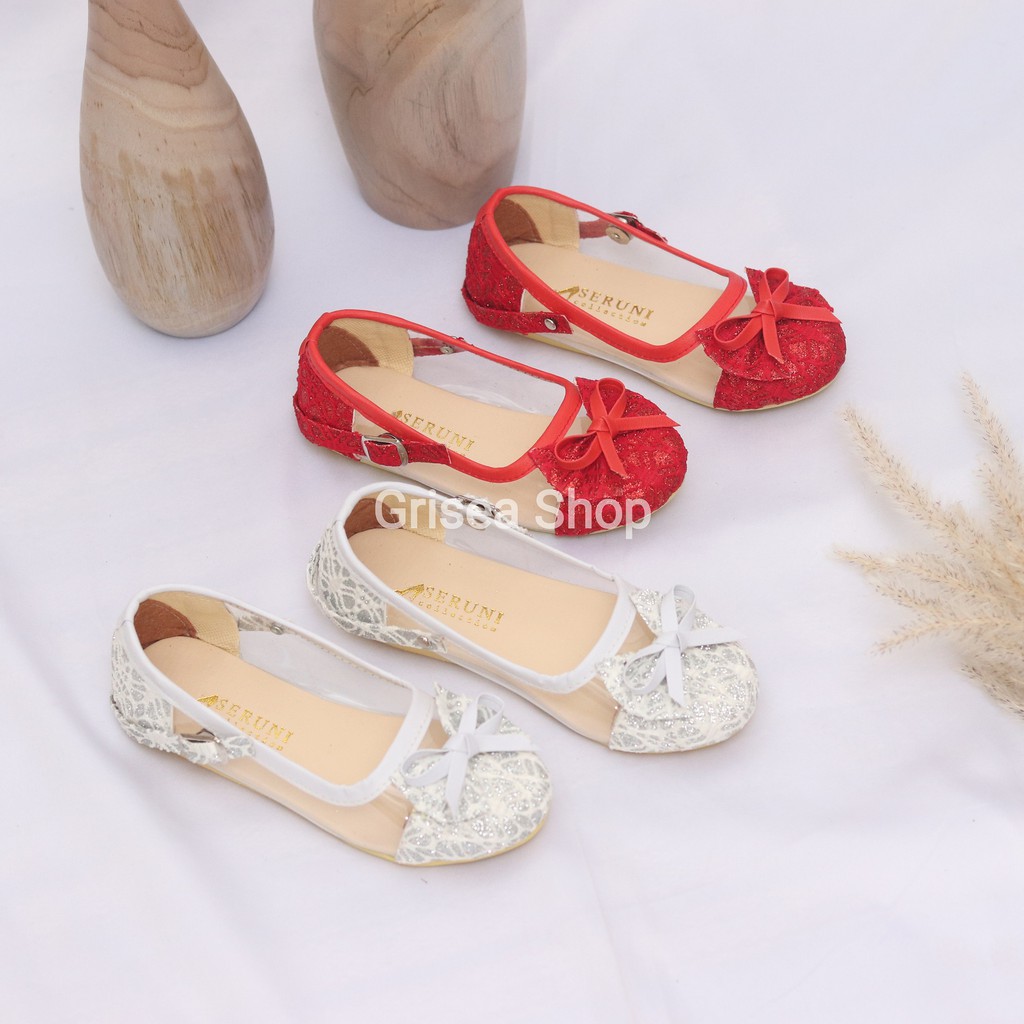 PUTIH MERAH Grisea Ballet Shoes For Kindergarten/Toddler Age Model Mika ...