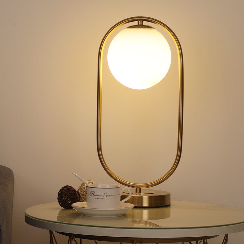 Luxury & Modern LED Table Lamp Wedding Lampu Meja Bedside Table Lamp ...