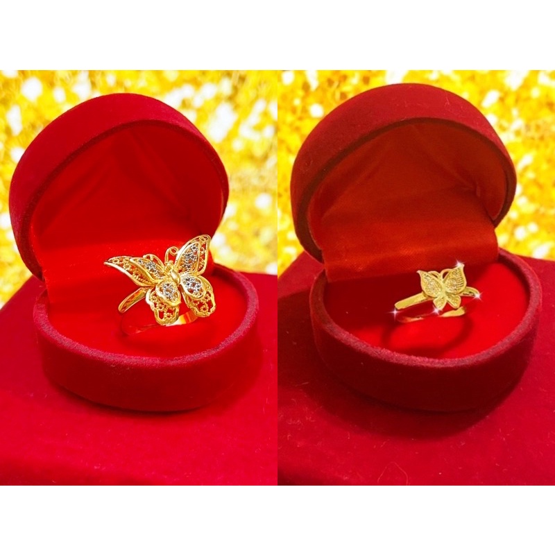 CINCIN BUTTERFLY ( RAMA RAMA ) DIAMOND COP 916 ( EMAS BANGKOK / EMAS ...