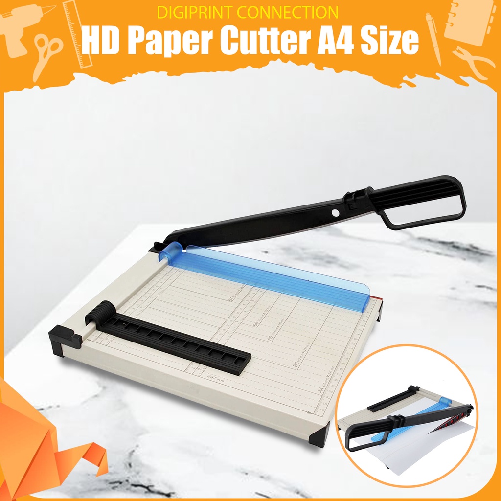 Paper Cutter HD A4 Size “12x10” Officom Office Supplies with Adjuster ...
