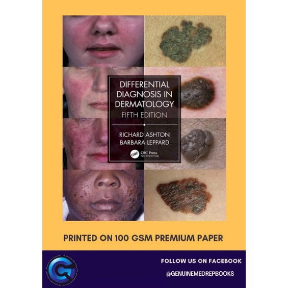DIFFERENTIAL DIAGNOSIS IN DERMATOLOGY 5TH EDITION | Shopee Philippines
