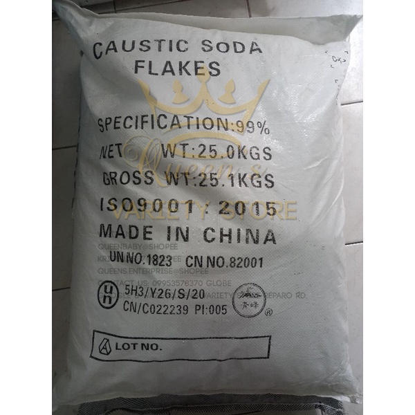 25KG. CAUSTIC SODA FLAKES 1SACK | Shopee Philippines
