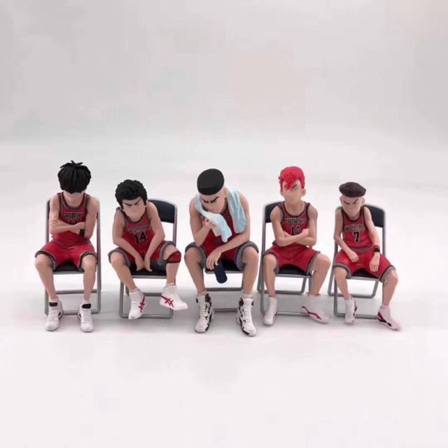 Slamdunk Slam Dunk Set Of 5 With Chair Action Figure | Shopee Philippines