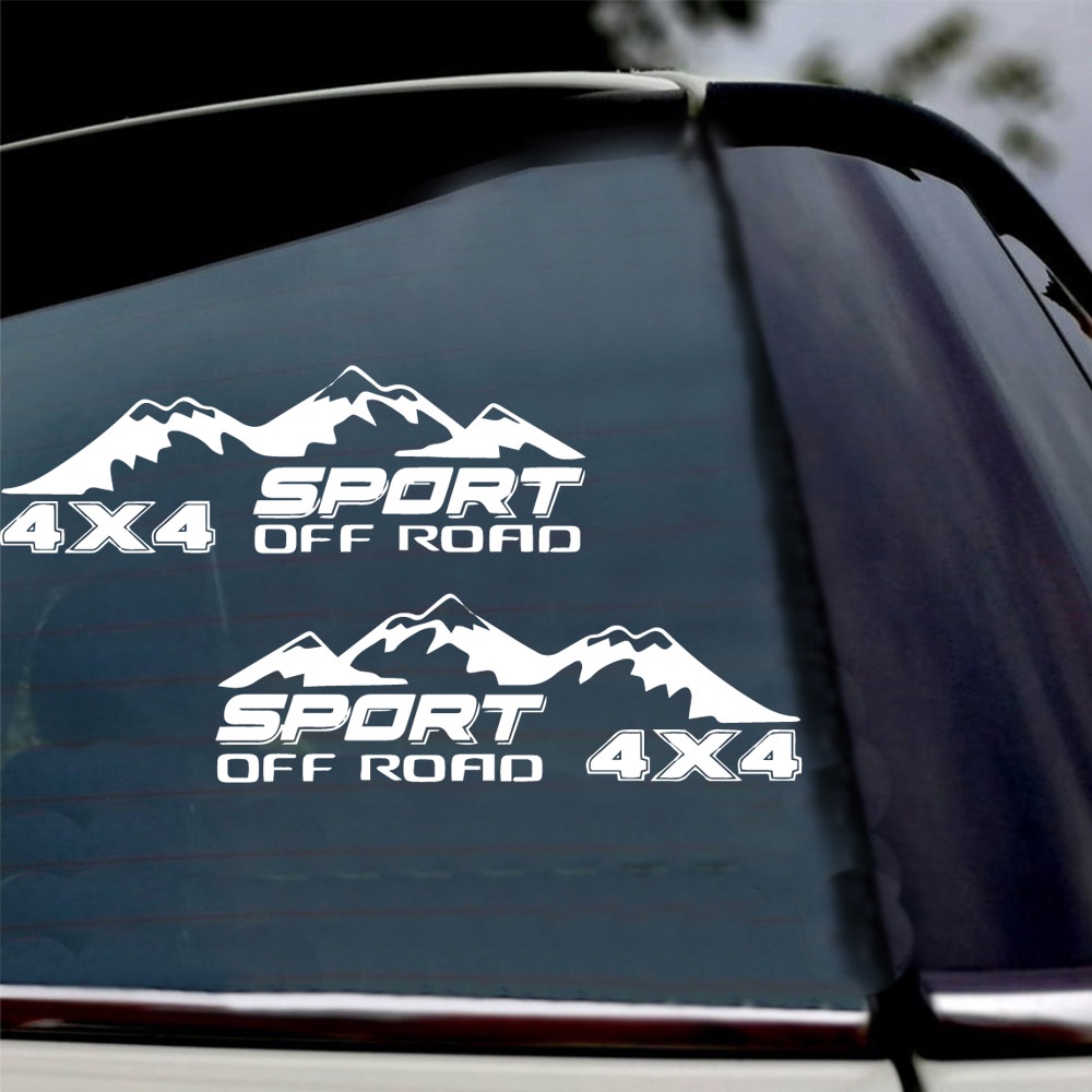 Cartoon Off-road Car Sticker Vinyl Sticker Auto Laptop Car Door And ...