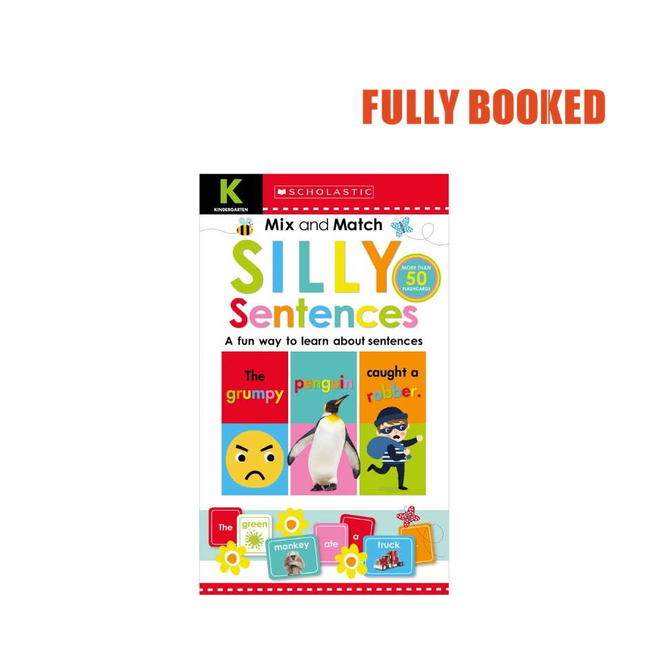 Mix & Match Silly Sentences Kindergarten Workbook (Board Book) by ...