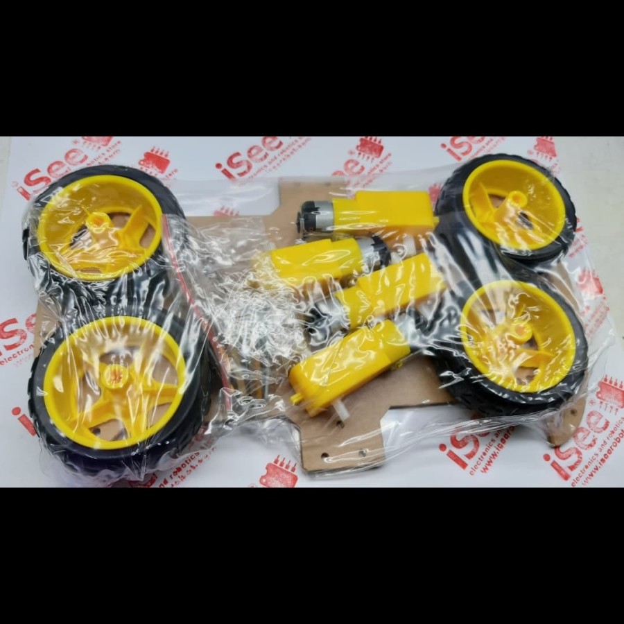 Arduino 4WD Robot Car Kit chassis Acrylic body frame Case | Shopee ...