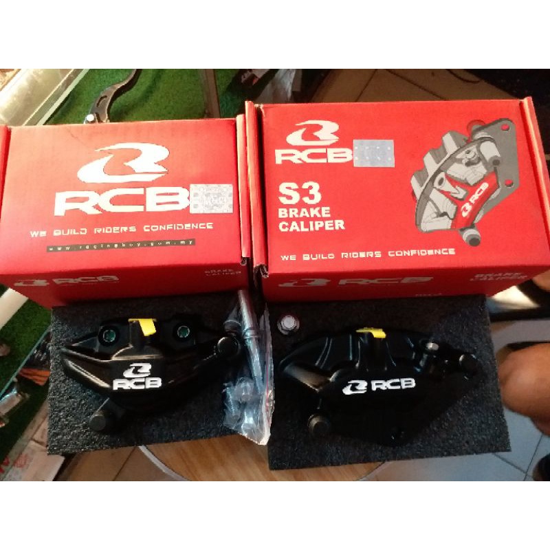 RCB Brake Caliper S3 Series (F), S-45 Series (R) Sniper 150/155 Set ...