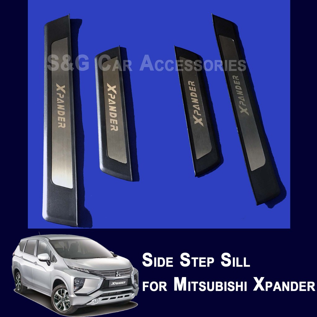 Side Step Sill for Mitsubishi Xpander 2018 to 2019 | Shopee Philippines
