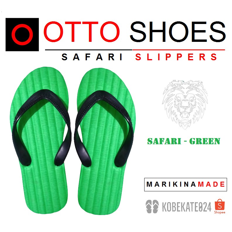 PINK SAFARI Slippers [UNISEX] / MARIKINA Made by: OTTO Shoes (ORIGINAL ...
