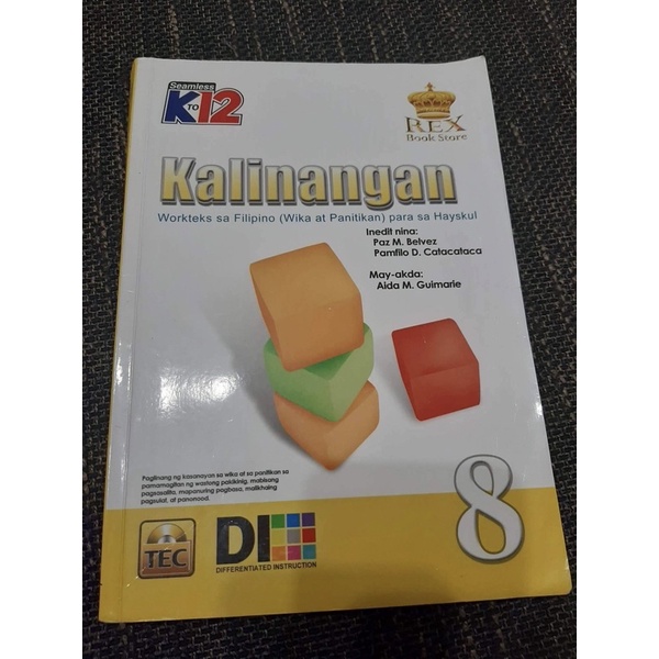 Grade 8 Kalinangan Book | Shopee Philippines