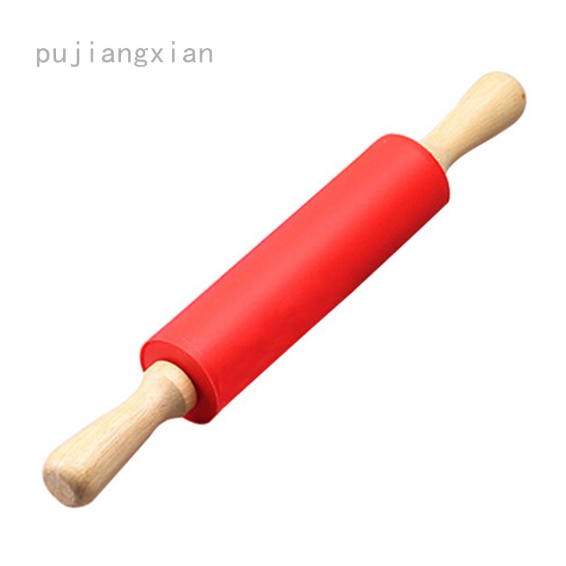 Non-Stick Silicone Rolling Pastry Baking Decorating Tool Dough Roller ...