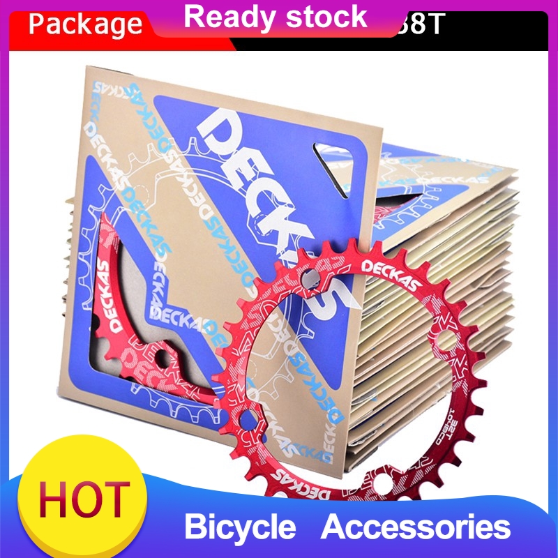 DECKAS 32/34/36/38T 104bcd Bike Chainring MTB Round Oval Narrow Wide ...