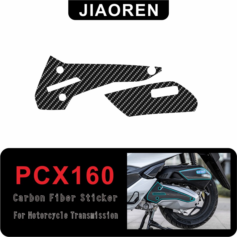 Carbon Fiber Sticker For Motorcycle Honda PCX 160 Stickers Full Body ...