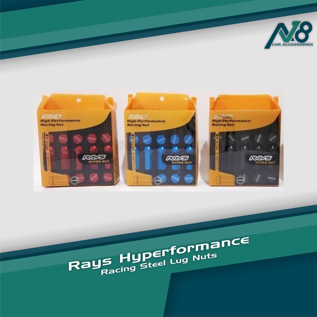 Rays Hyper Nuts Lugnuts | Shopee Philippines