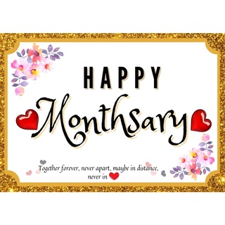 Happy Monthsary Post Card | Shopee Philippines