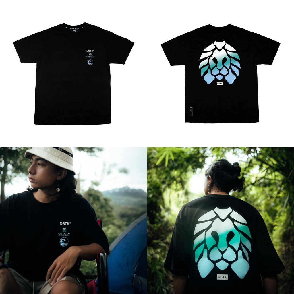 DBTK x Rastaclat Clat Wave Tee Black Brand-new Original w/FREE STICKER ...