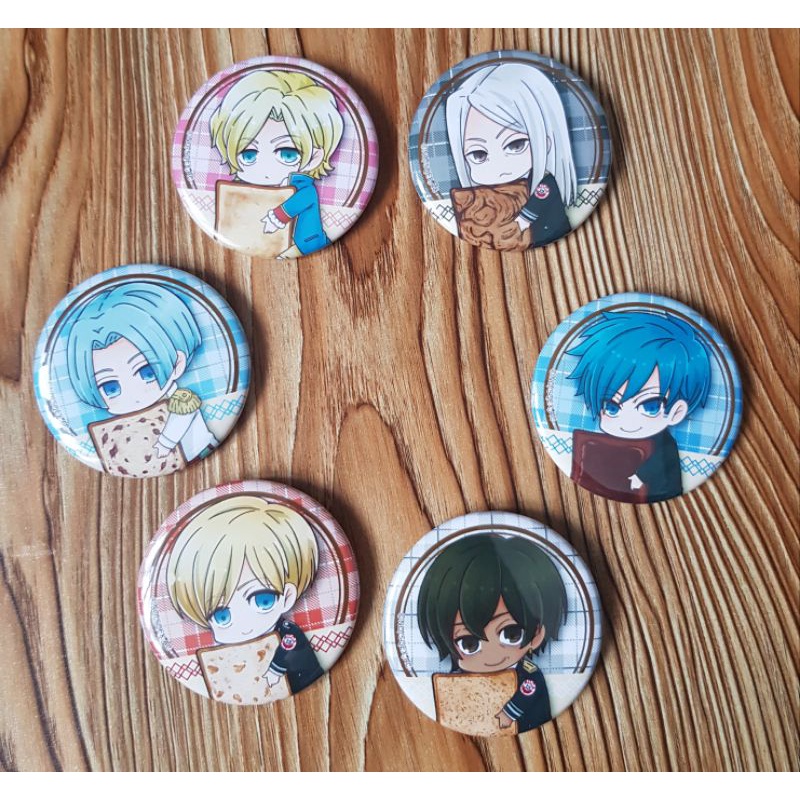 Assorted Gyugyutto Acca:13 Metal Pin Can Badge Preloved | Shopee ...