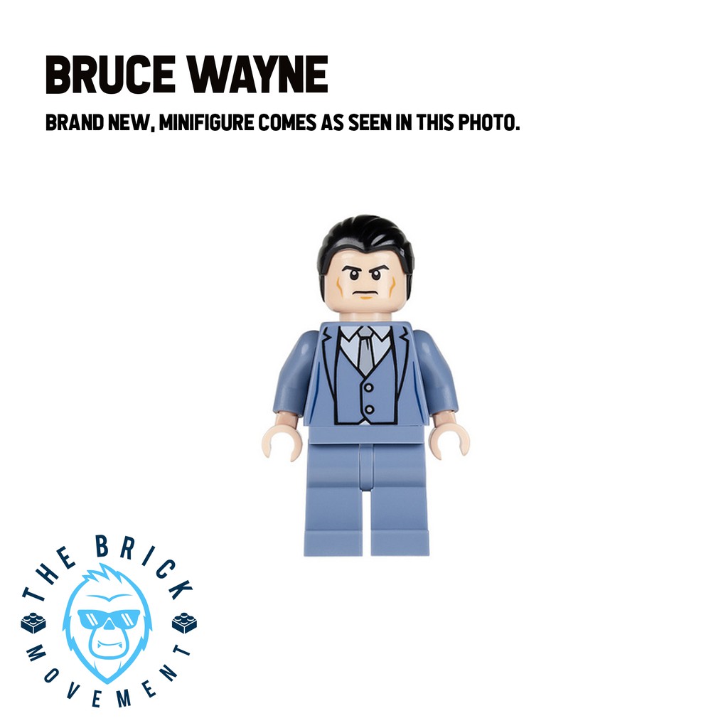 LEGO® DC Bruce Wayne Minifigure | Shopee Philippines