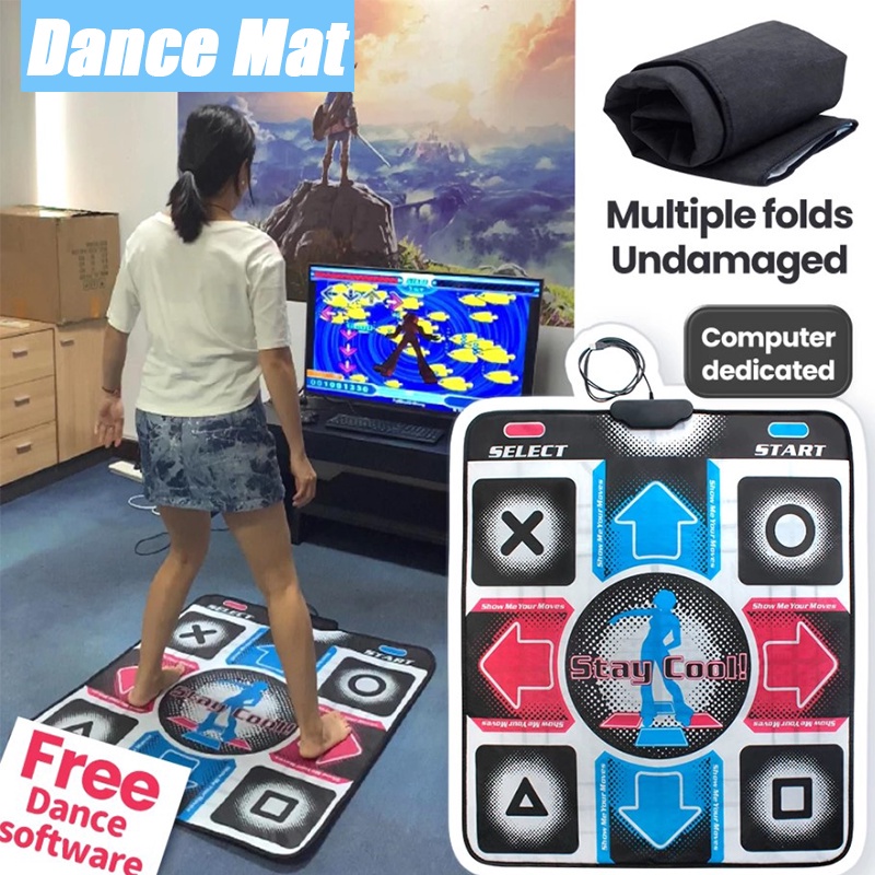 Non-Slip Dance Revolution DDR Dancing Pad Mat Compatible for PC AV ...