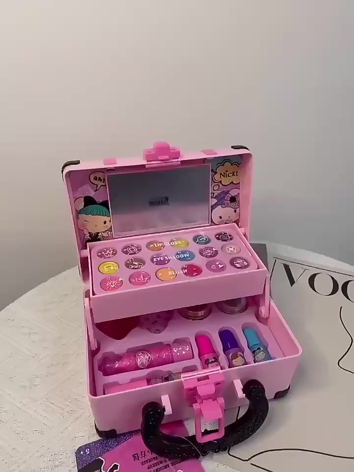 Make up kit for kids 32PCSMakeup toy Makeup set for kids Non-toxic ...