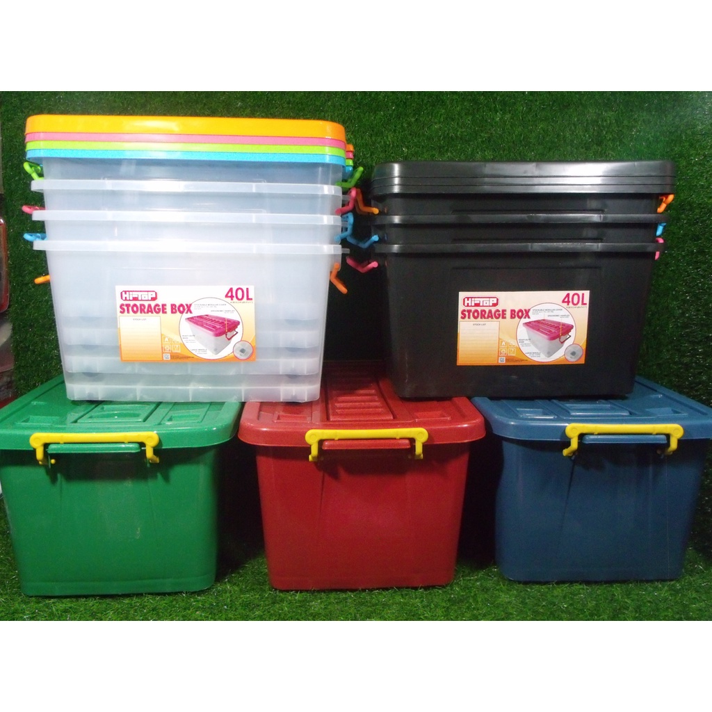 #2015- Hi-top Unibox 40L Storage Box (Good Quality) | Shopee Philippines