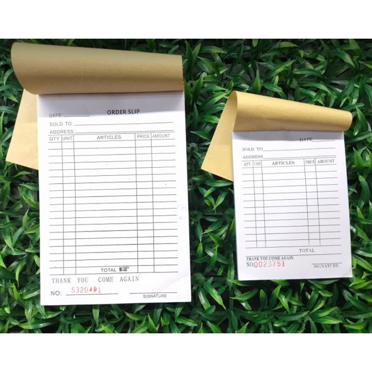 Order Slip/ Ordinary Receipt | Shopee Philippines