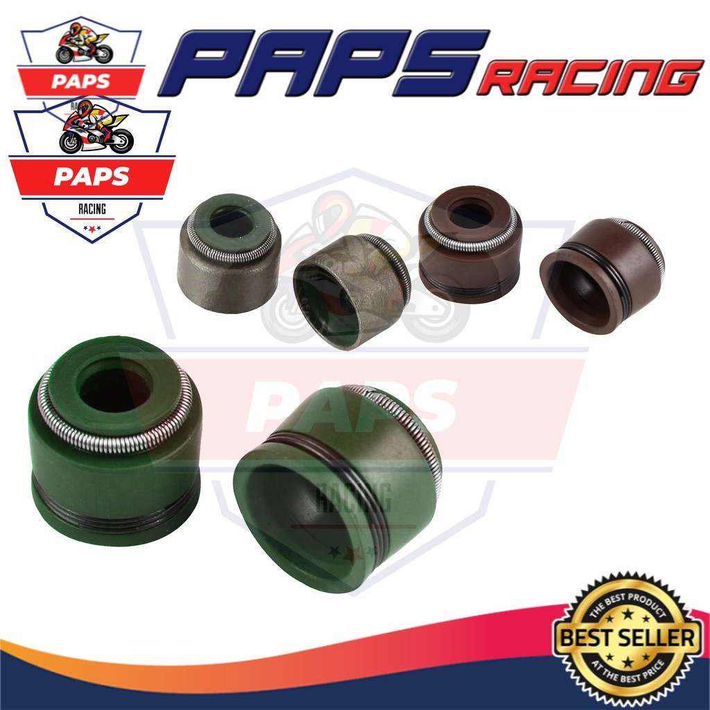 Motorcycle VALVE SEAL SET (2PCS) (VL) TMX/XRM/CT100/BARAKO/SHOGUN/FURY ...