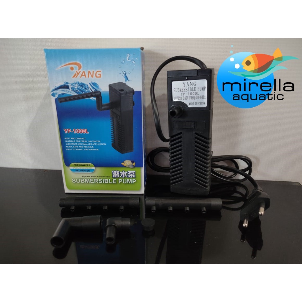 Yang YP-1000L Aquarium Submersible Pump | Shopee Philippines