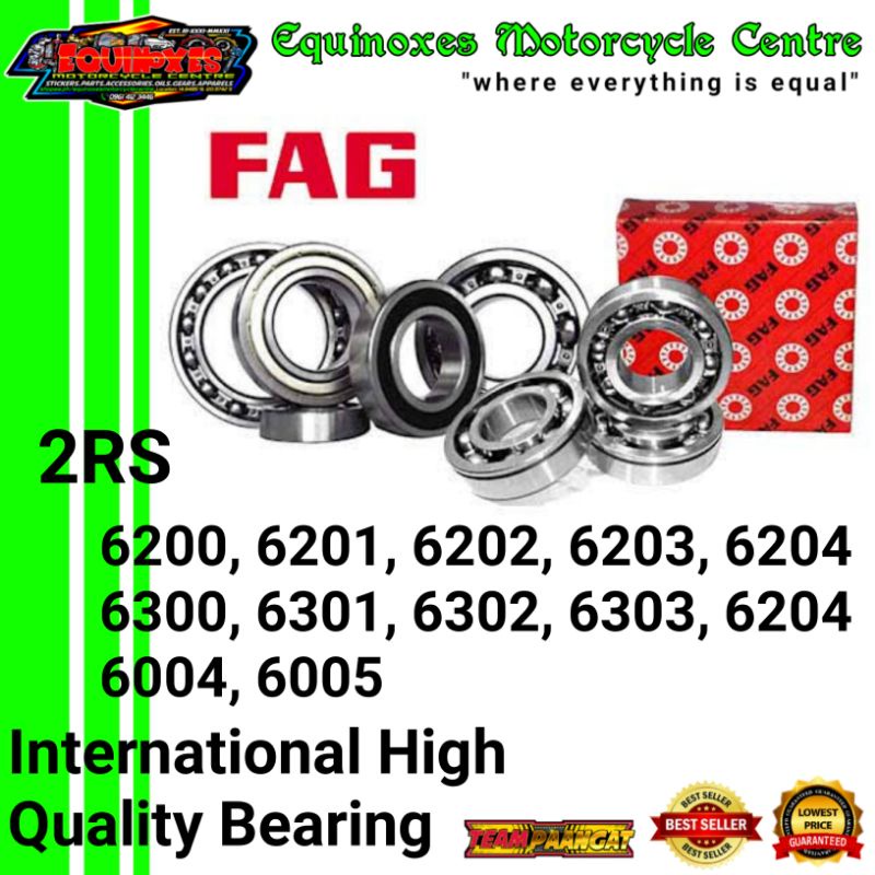 FAG BEARING 6200 6201 6202 6203 6204 6205 6003 6301 6302 6303 6304 6004 ...