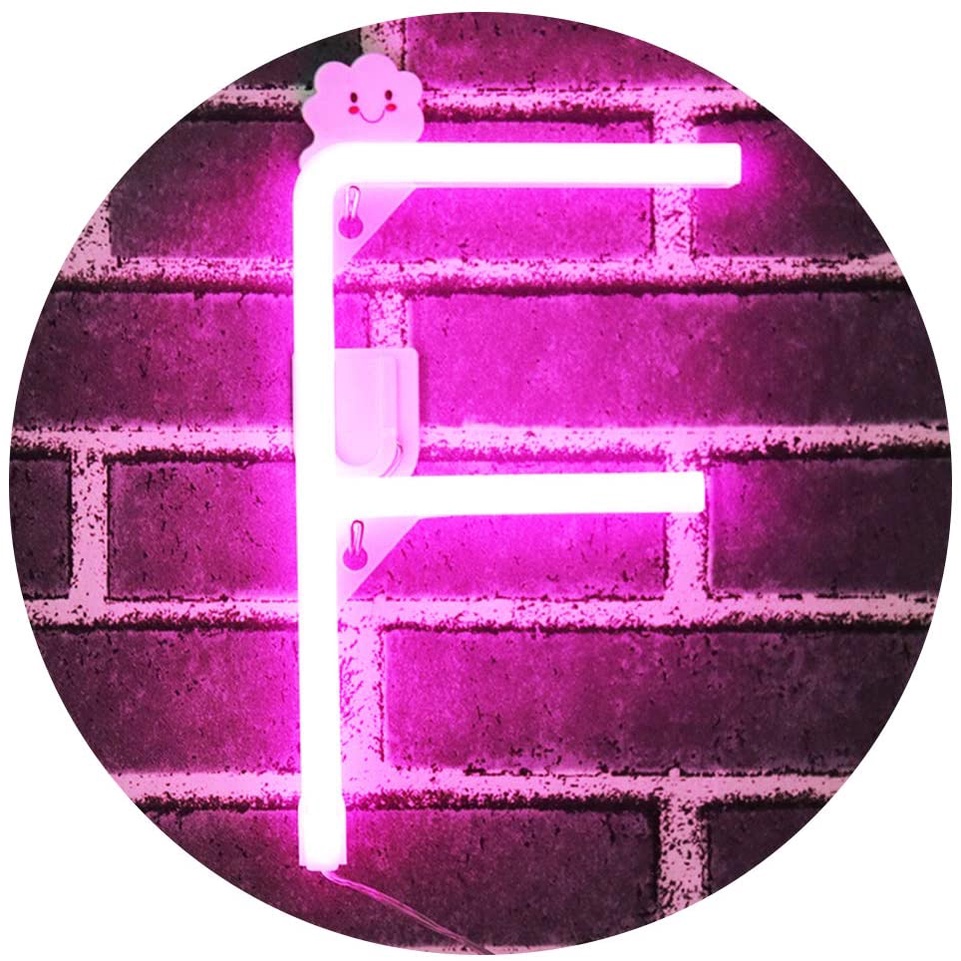 Neon Letter Sign Neon Words LED Alphabet Neon Art Lights Wall Decor ...