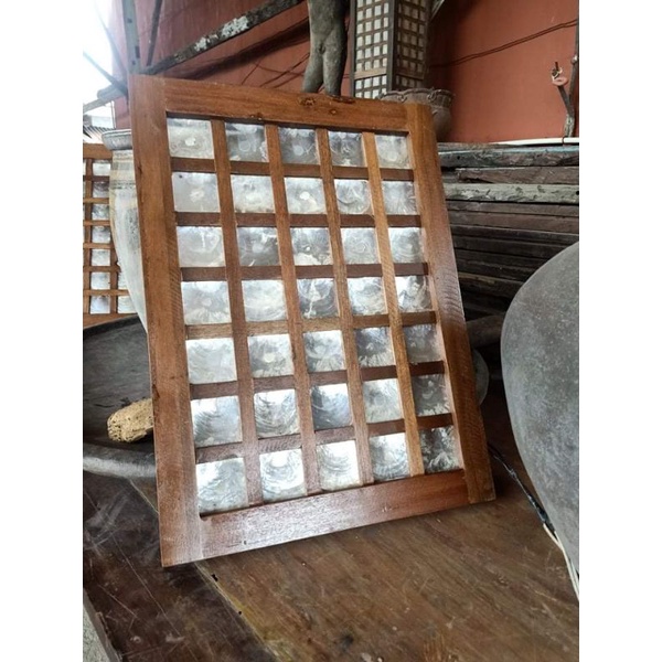 Capiz wall decoration 30cm x 30cm | Shopee Philippines