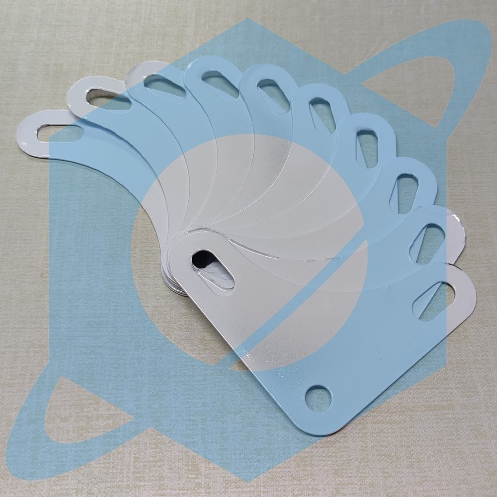 SAB Corner Plate Grey Light Duty White Light Duty GI Heavy Duty COT ...