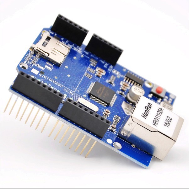 Module Network Expansion Board Ethernet Shield W5100 Arduino R3 Mega ...