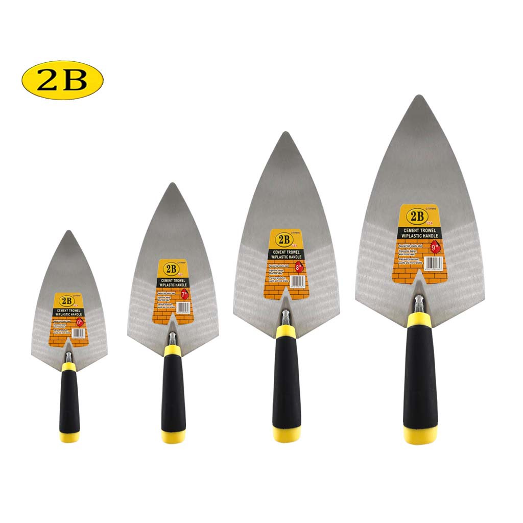Pointed Cement Trowel TPR Handle Heavy Duty for Leveling, Spreading ...
