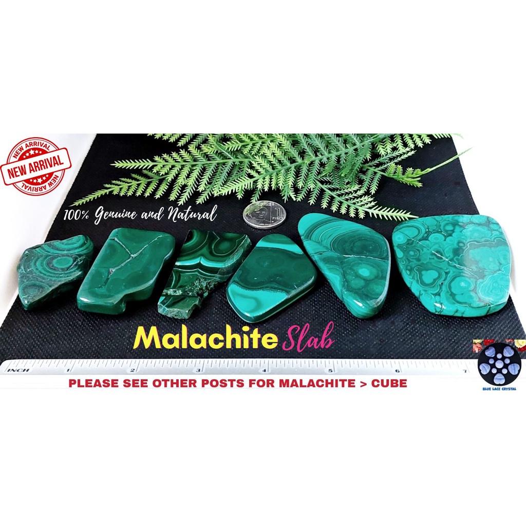 Malachite Slab | 100% Natural & High Quality | Shopee Philippines