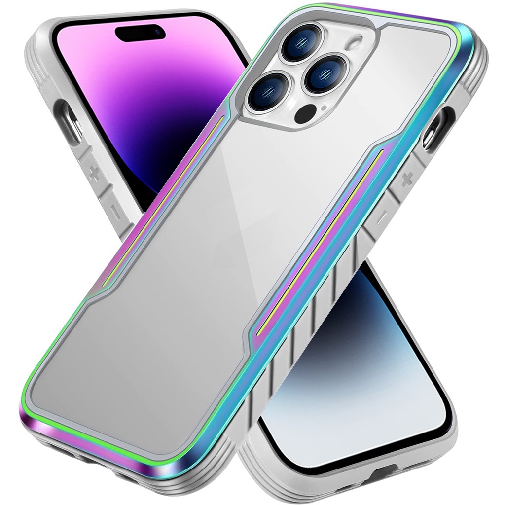 Designed For iPhone 14 Pro Max 13 Pro Max Military Grade Durable Metal ...