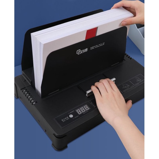 Hot Melt Binding Machine A4 / Book Binding Machine / 书本热熔装订机 | Shopee ...