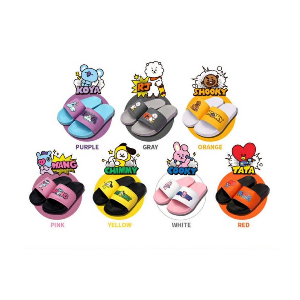 ON HAND | BTS Official BT21 Pop Slipper | Shopee Philippines