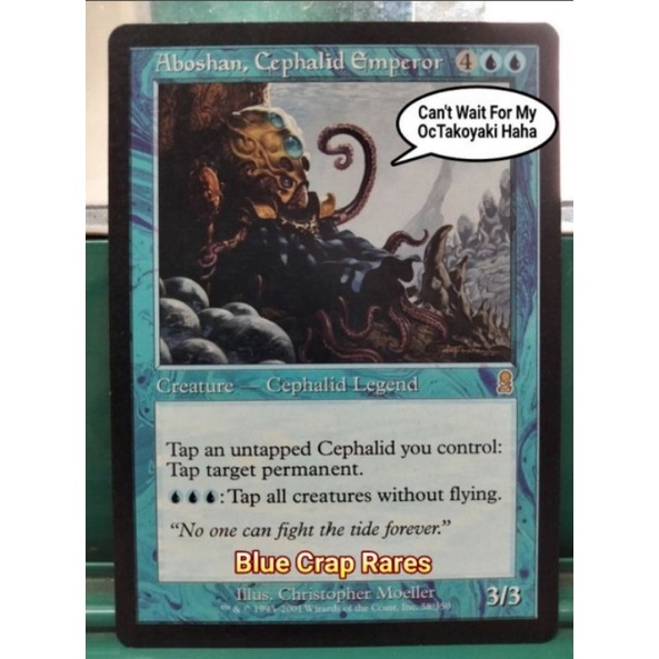 Magic: The Gathering(MTG) Card Blue Crap Rares Mix Sets Wave 1 | Shopee ...