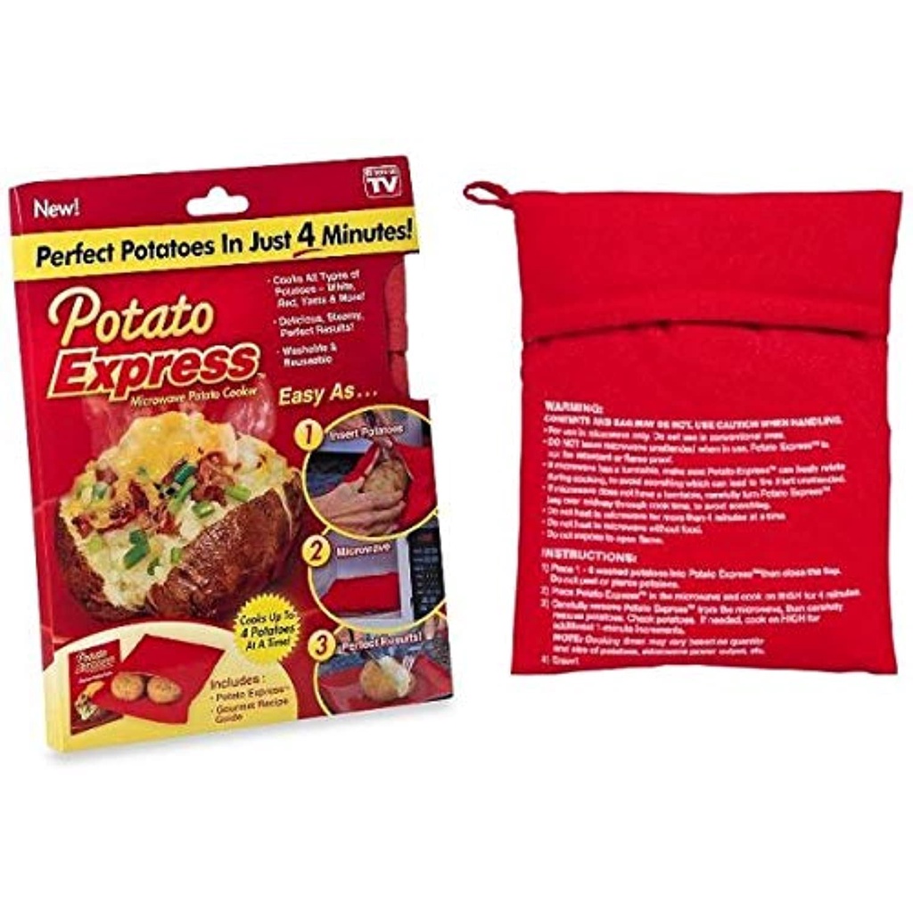 Microwave Oven Potato Cooker Bag Baked Potato Microwave Cooking Potato ...