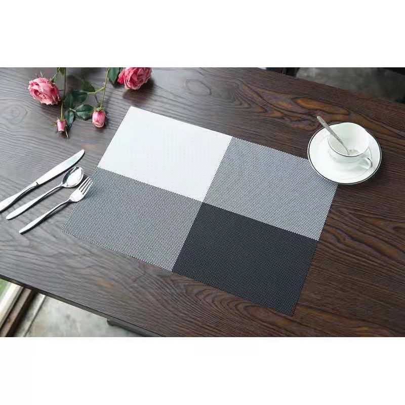 Pvc Table Mat Dining Table Mats Waterproof and Oil Proof placemat ...