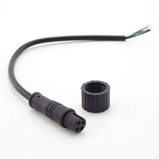 2Pin 3Pin 4Pin IP65 DC Connector Cable Waterproof wire Plug for LED ...