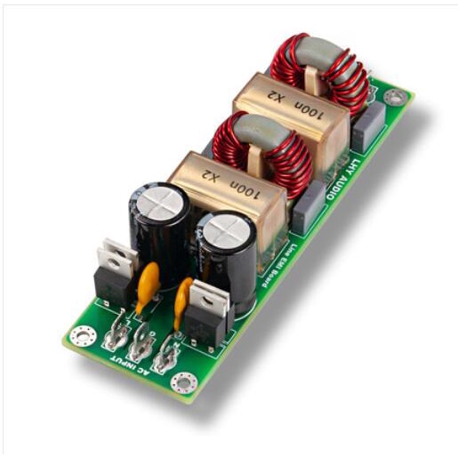 EMI Power supply 12A AC 220V 250V Filter Board Noise Impurity Purifier ...