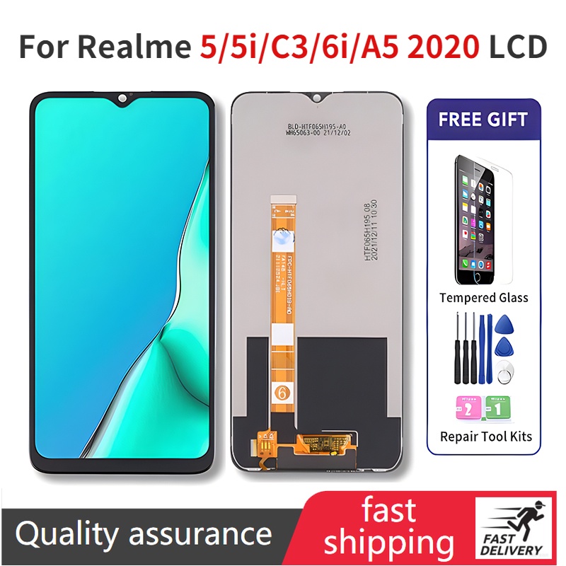 OPPO Realme C3 Realme 5 Realme 5i Realme 6i A5 2020 A9 2020 LCD Display ...