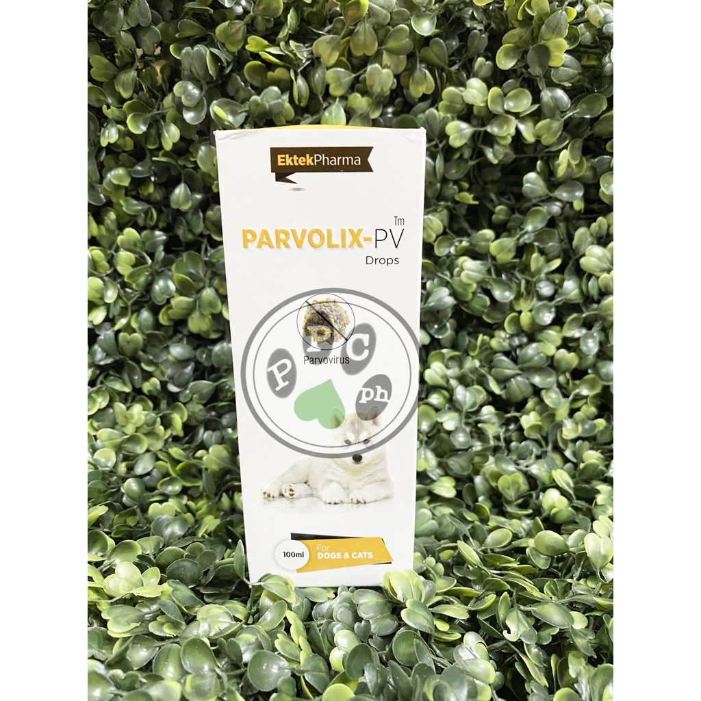 Parvolix-Pv Drops for Treatment Of Parvo Virus In Dogs and Cats 100ml ...
