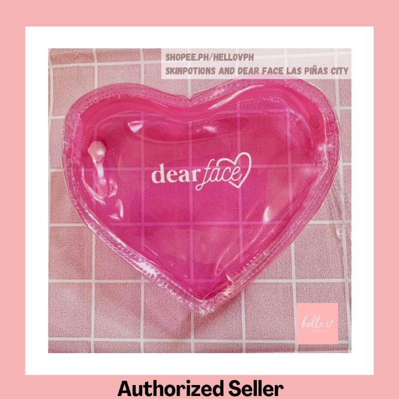 Dear Face Heart Pouch Merch (pouch only) | Shopee Philippines