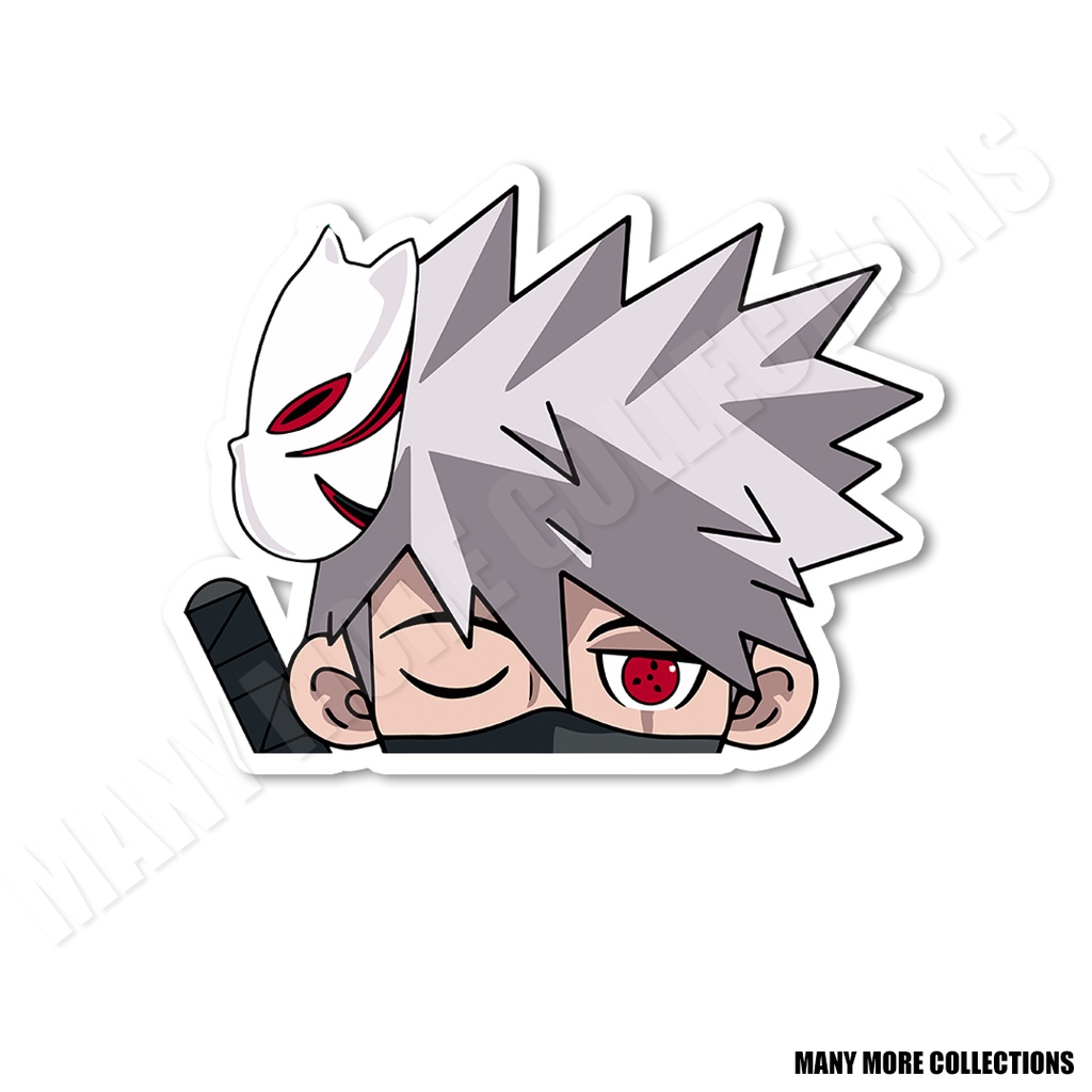 Naruto Anime Peeking Peeking Sticker | Shopee Philippines