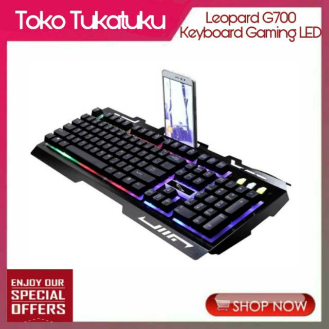 Leopard G700 LED Gaming Keyboard | Shopee Philippines