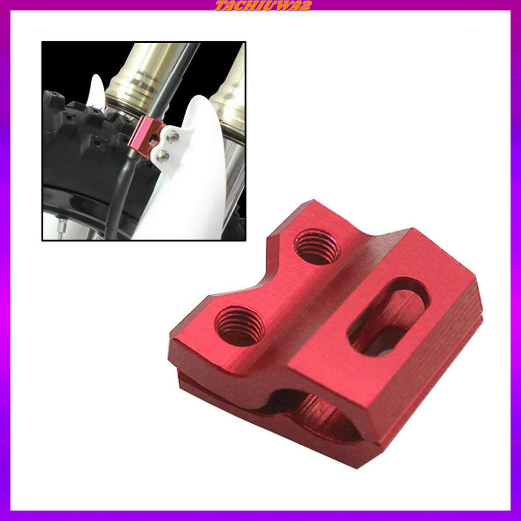 [TACHIUWA2] Front Brake Line Holder Hose Clamp for Hond CR CRF 250R/X ...