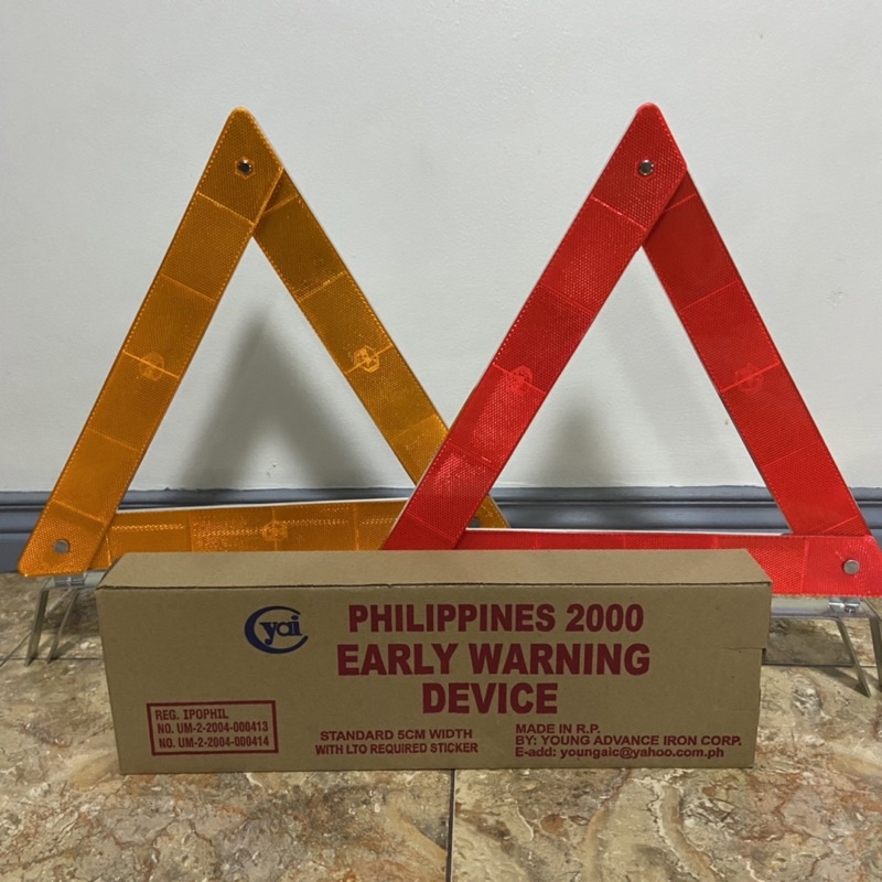 Early Warning Device Heavy Duty (With Sticker) | Shopee Philippines
